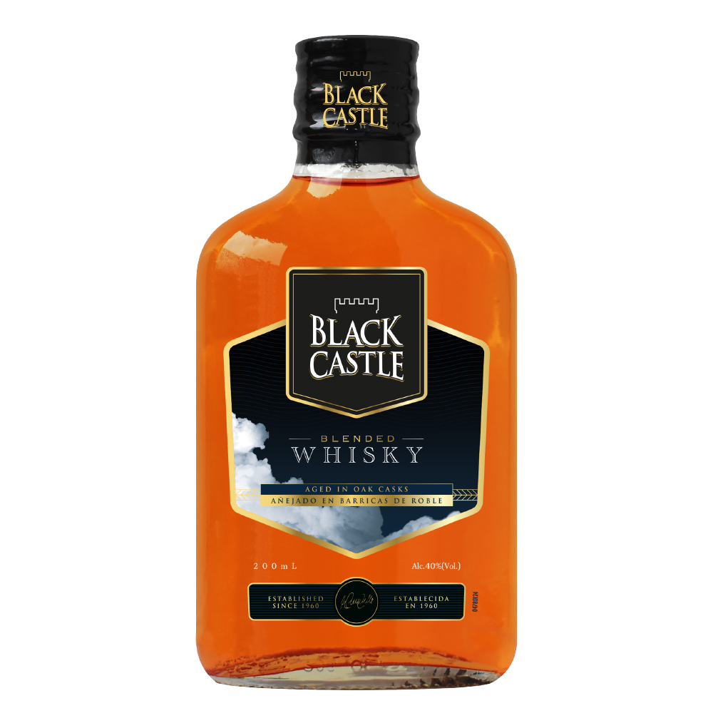 WHISKY BLACK CASTLE BLENDED 200ML – Celyasa